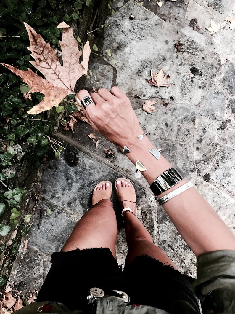 Tobacco Brown Platform Sliders Nubuck Pool Slides Flat - Etsy