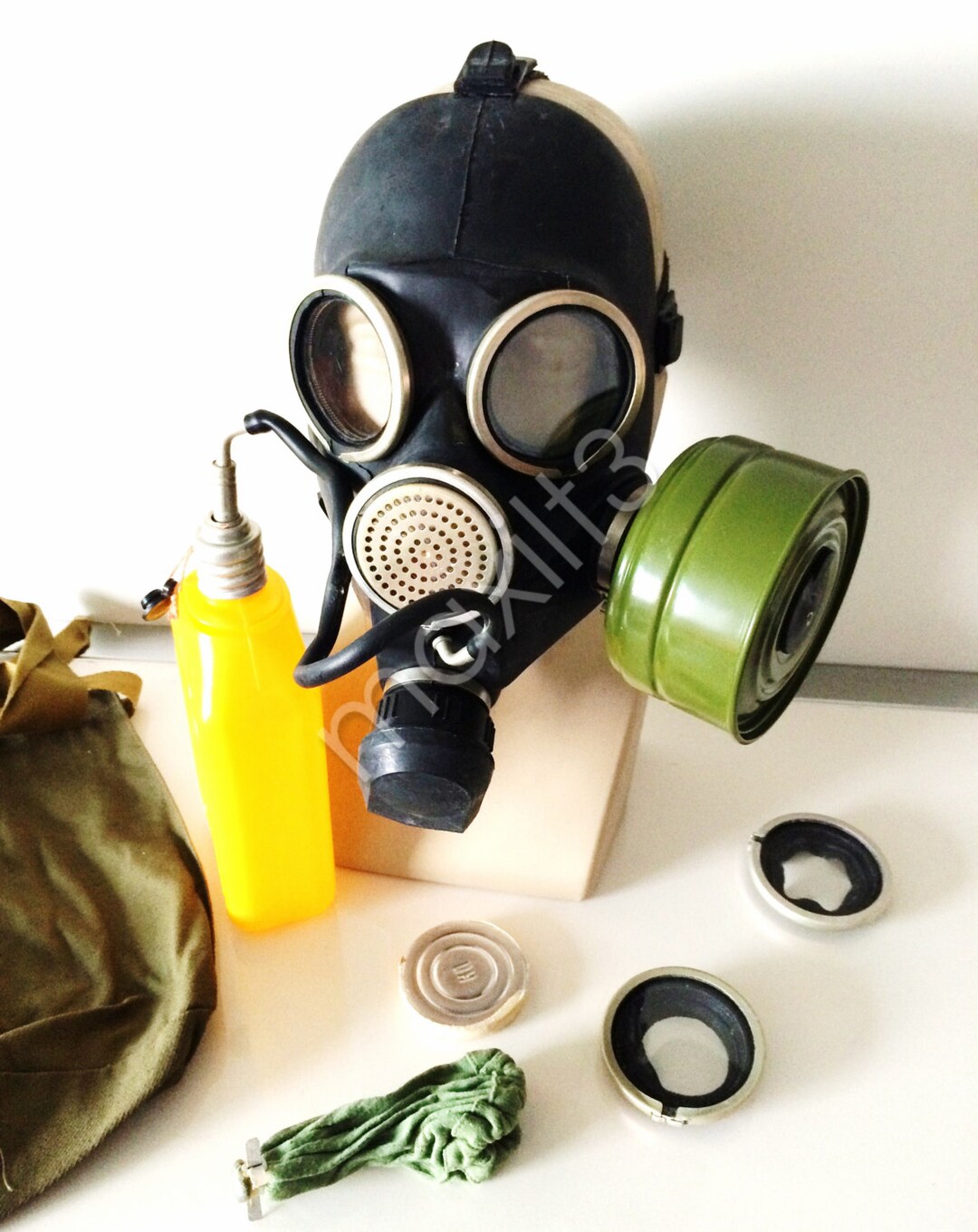 Vintage Gas Mask GP-7V Gas Mask - Etsy UK