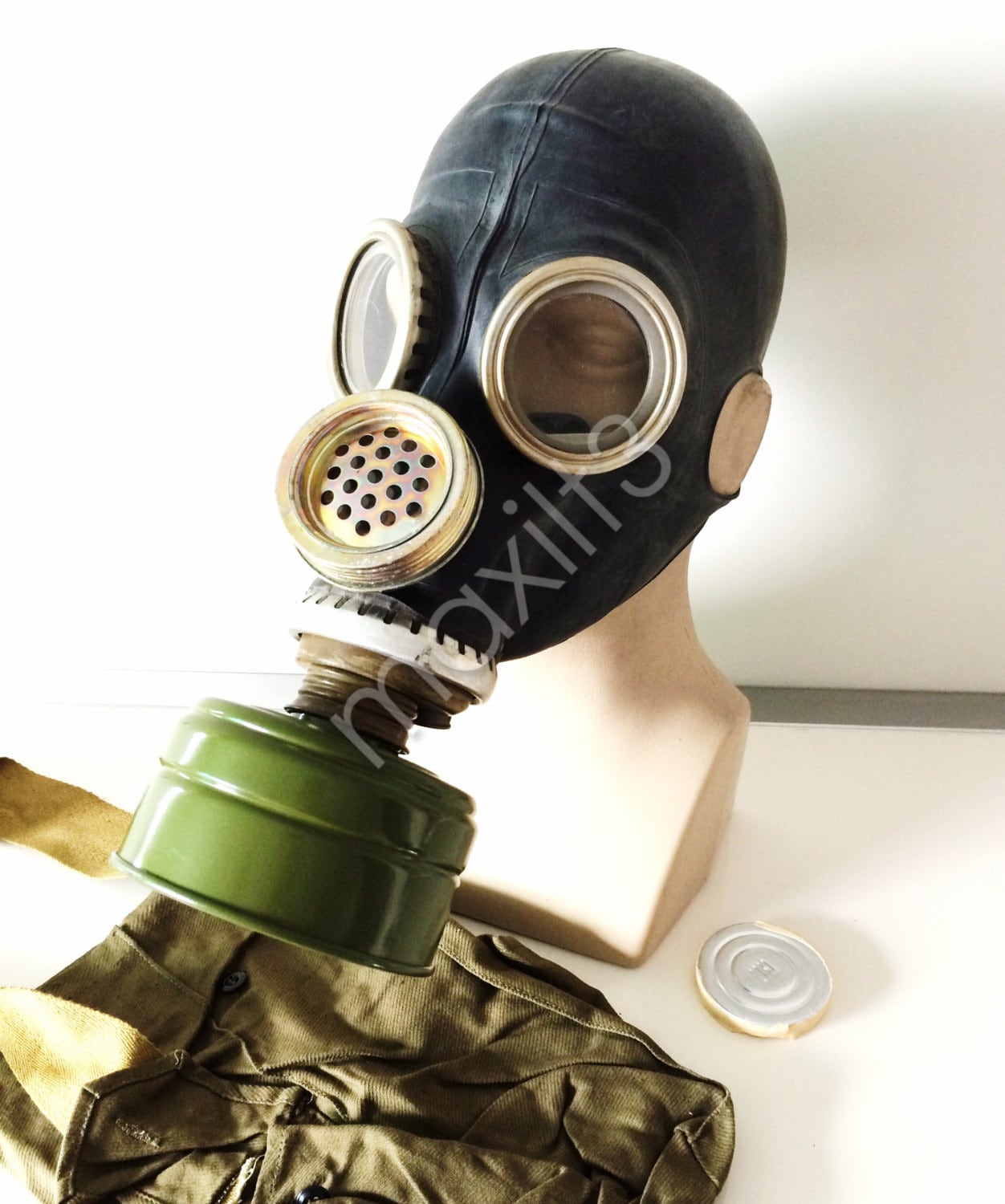 Soviet russian Gas mask GP-5M full set russian gas mask GP-5 | Etsy