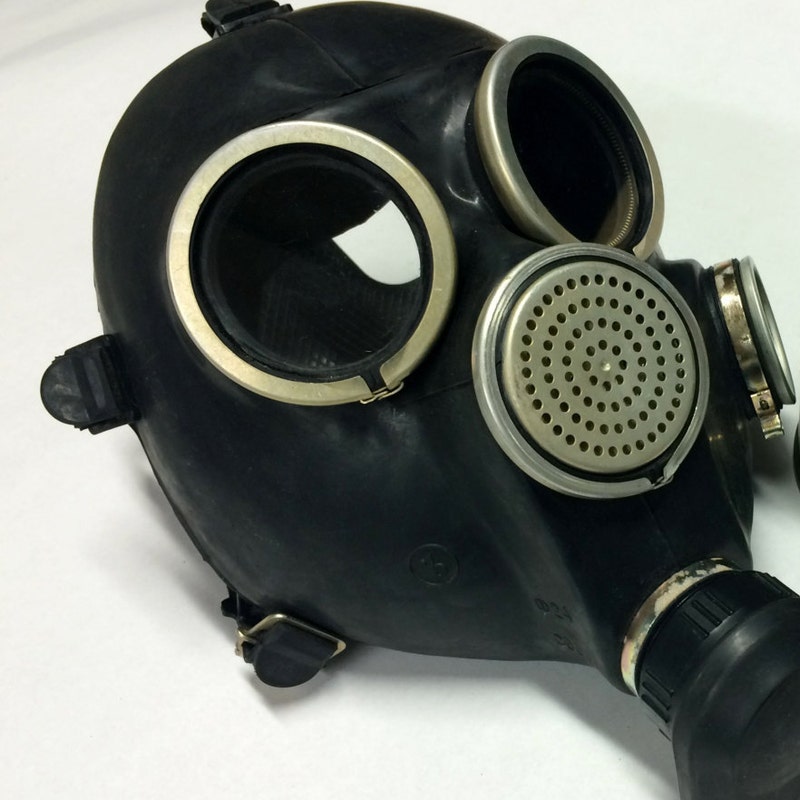 Latex Gas Mask Cosplay - Etsy Canada