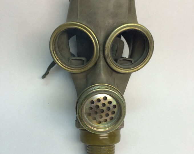 Russian Soviet Gas Mask MM1 Scary Gas Mask Steampunk - Etsy