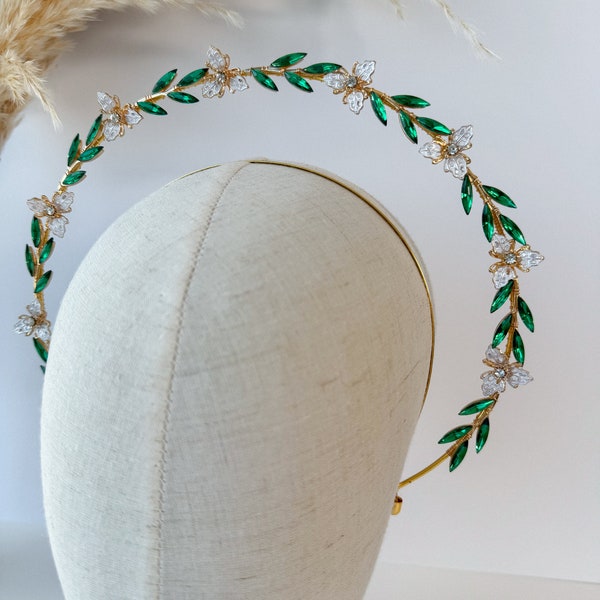 Green Leaf Crown - Etsy