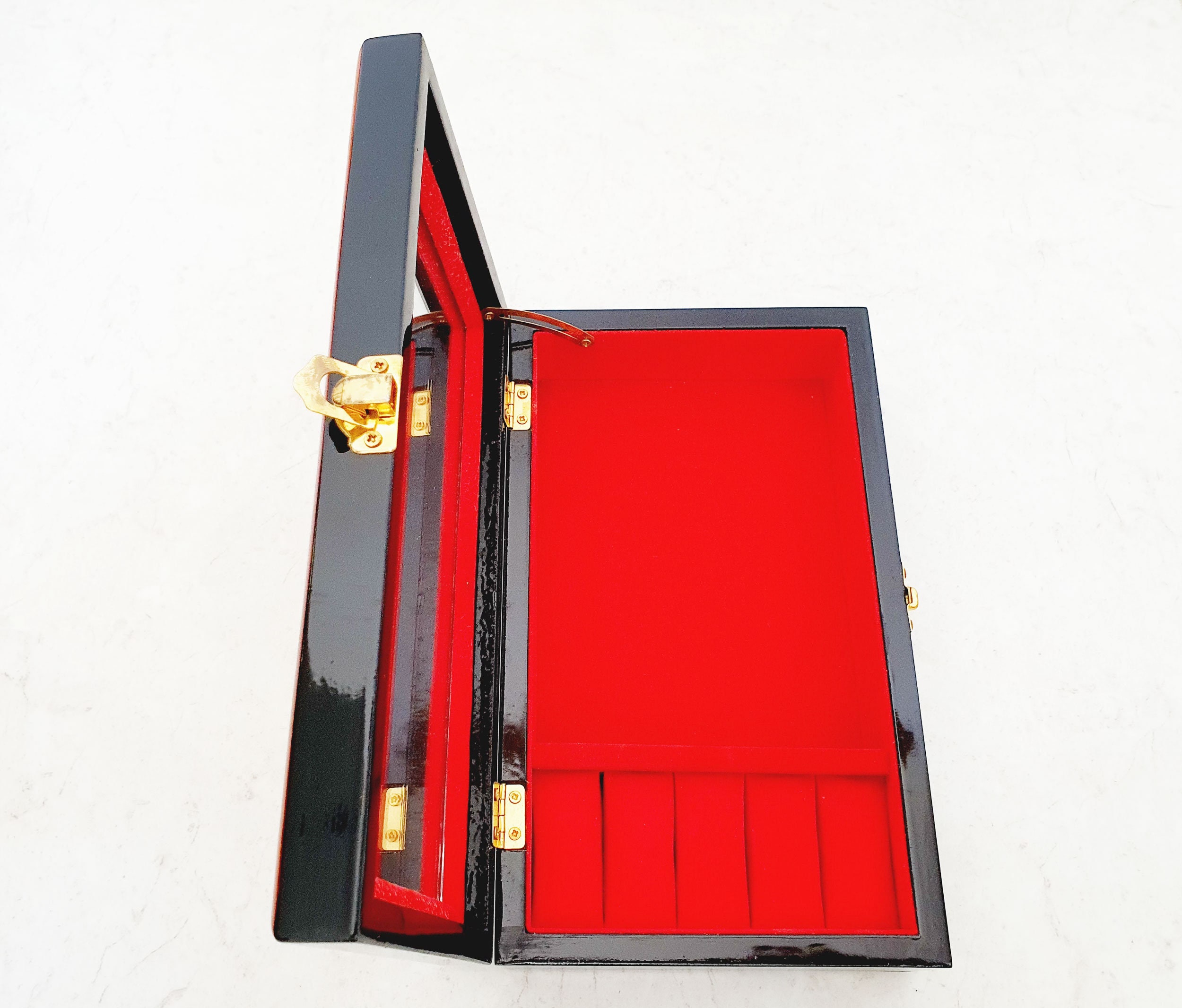 9.5'' White Lacquer Box Eggshell Inlaid Lacquer Jewelry Box With Vietnamese Girls Wear Ao Dai ...