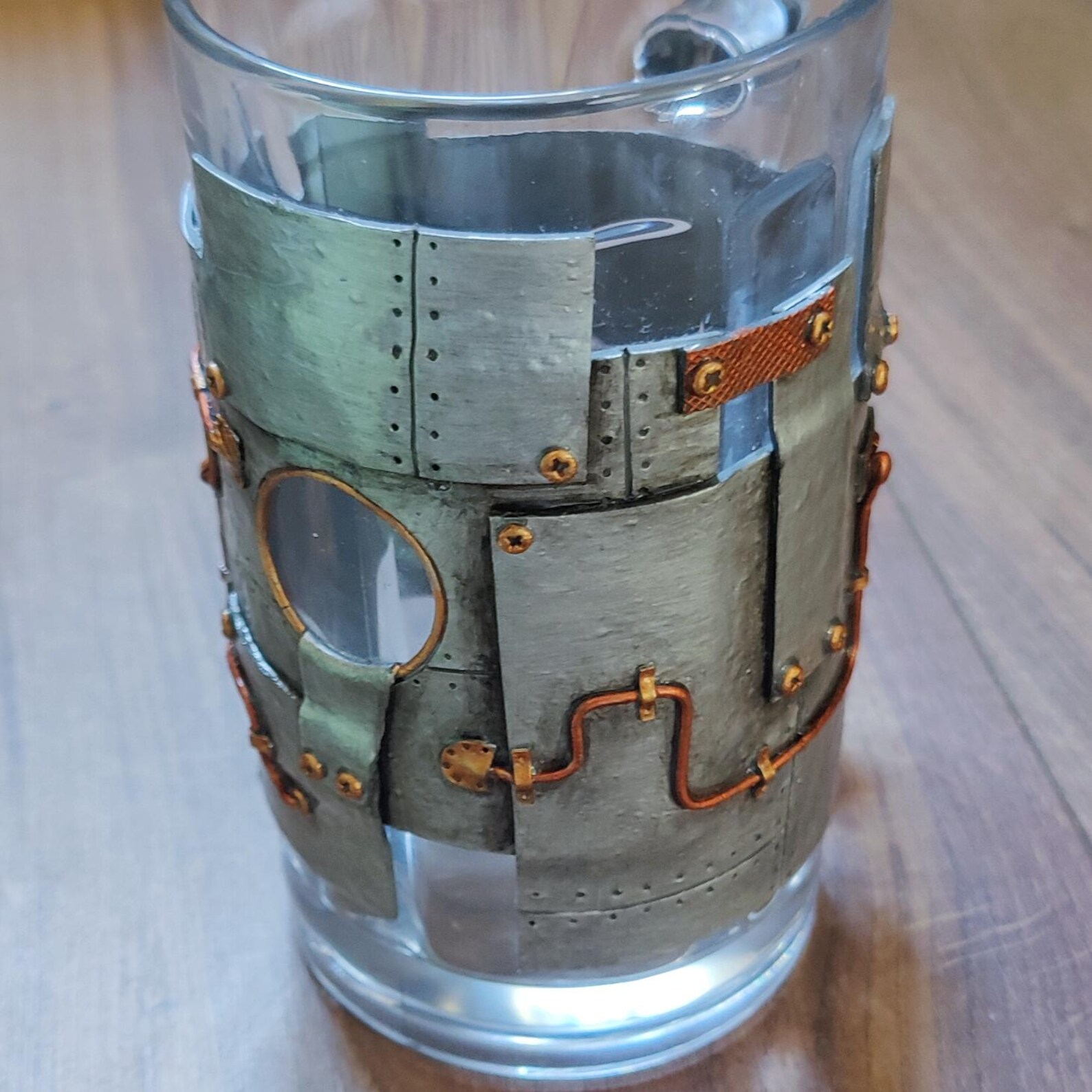 Steampunk Beer Glass - Etsy