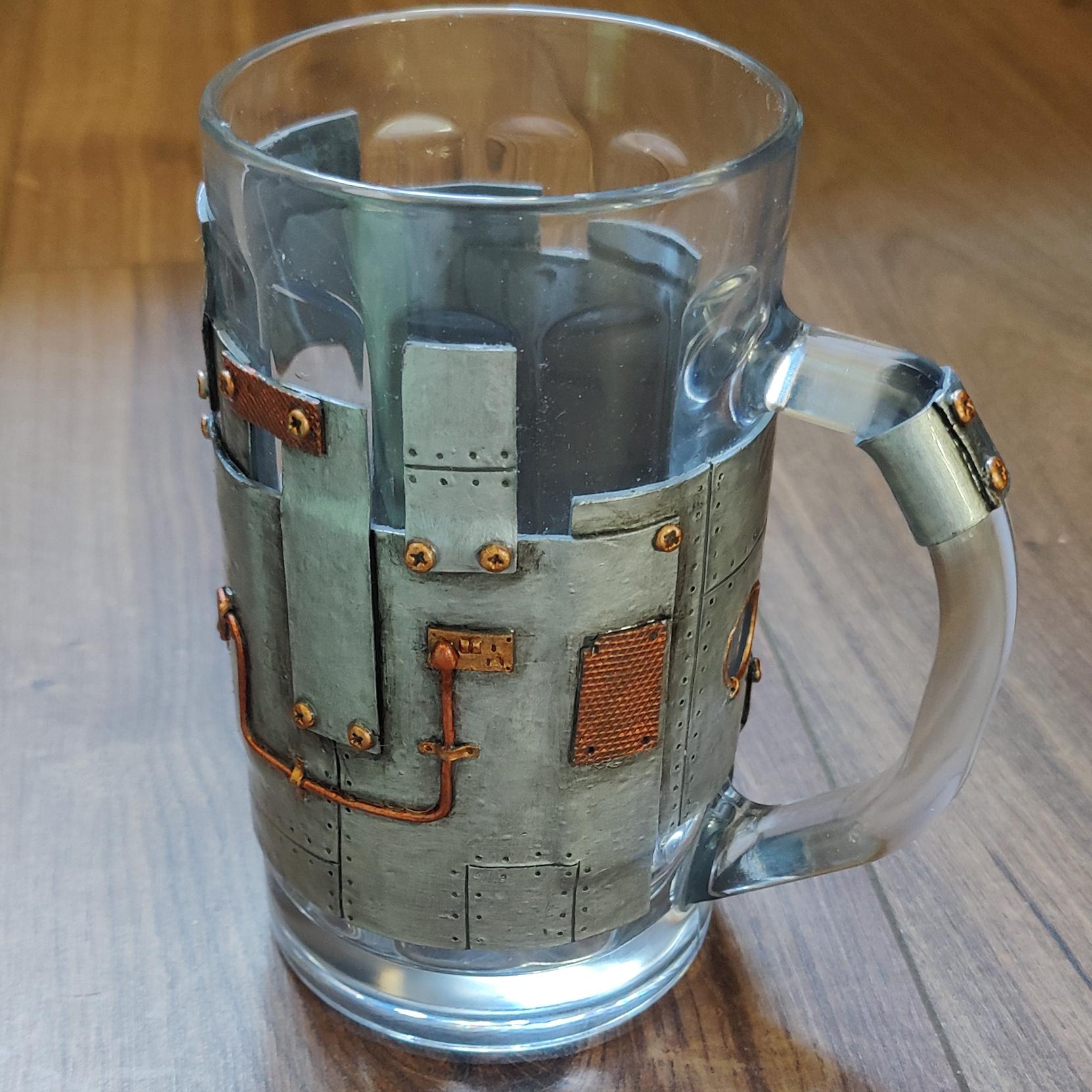 Steampunk Beer Glass - Etsy