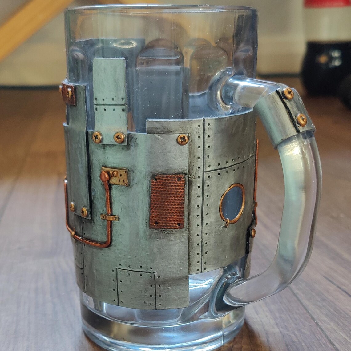 Steampunk Beer Glass - Etsy
