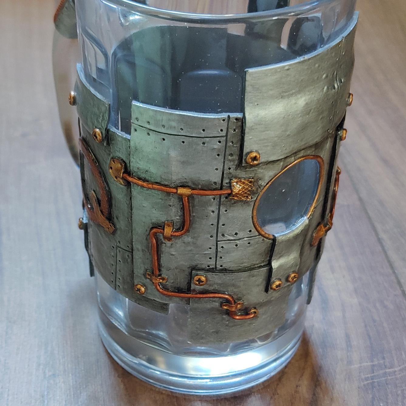 Steampunk Beer Glass - Etsy