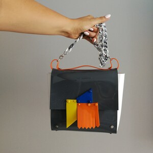 Uniqe Design Handbag Inspired by Art of Abstract, Bag for Art Lover ...