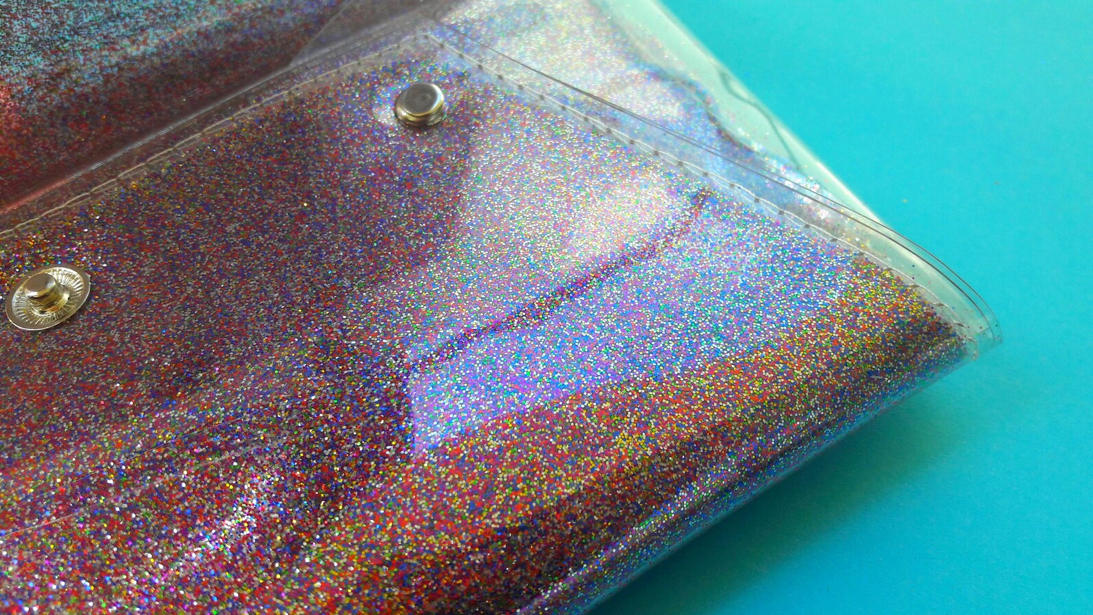 Glitter Rainbow Bag Sparkle Purse Multicoloured Glitter - Etsy