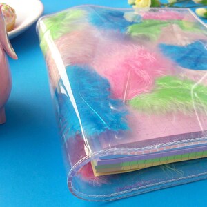 Unique Notebook, Feather Notebook, Glitter Noteebook, Gift for Her, A5 ...