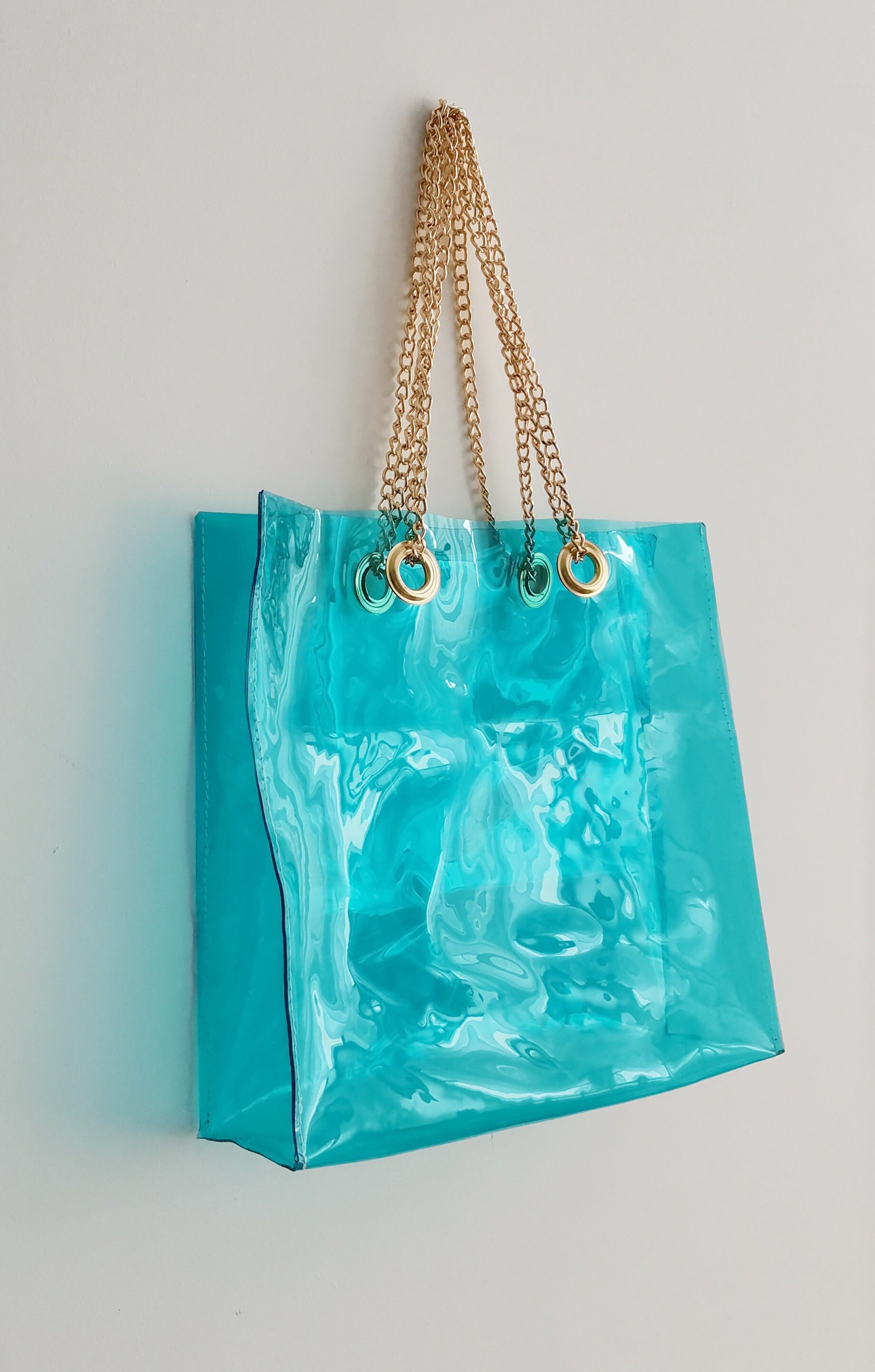 Vinyl Tote Bag Everyday Bag Beach an Swimming Pool Jelly - Etsy