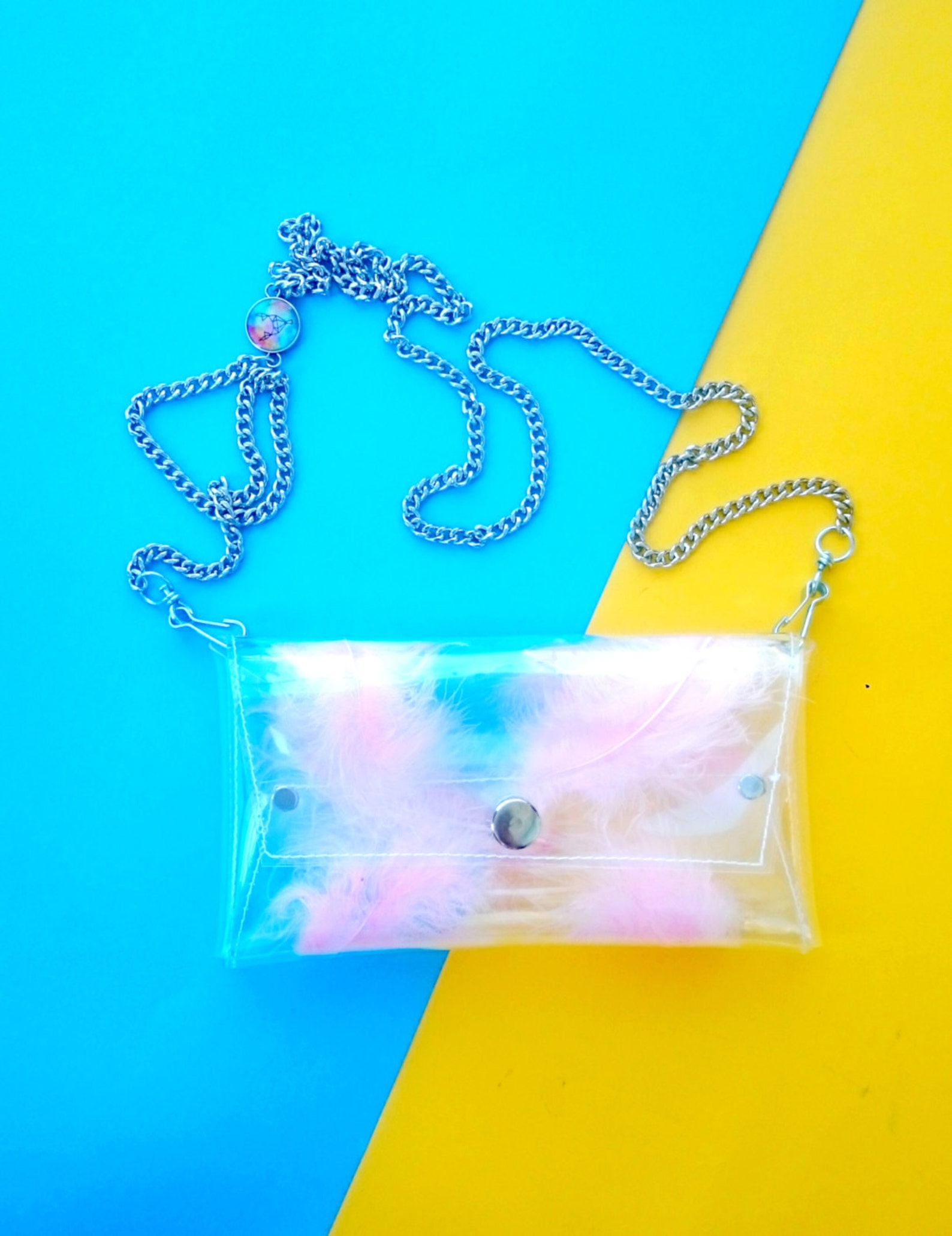 Iphone Chain Bag Phone Cases Small Cute Small Purse Pink | Etsy