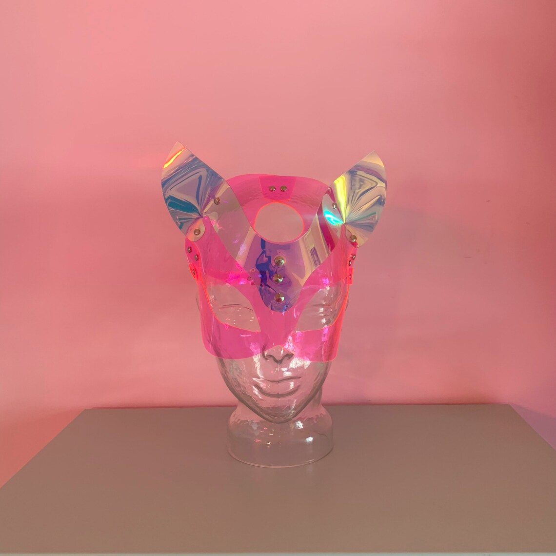 Cyber Cutie Vegan Mask Festival Outfit Raving Girl Gadget - Etsy