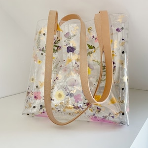 Wild Flowers Tote, Romantic Handbag, Modern Boho, Natural Girl Style ...