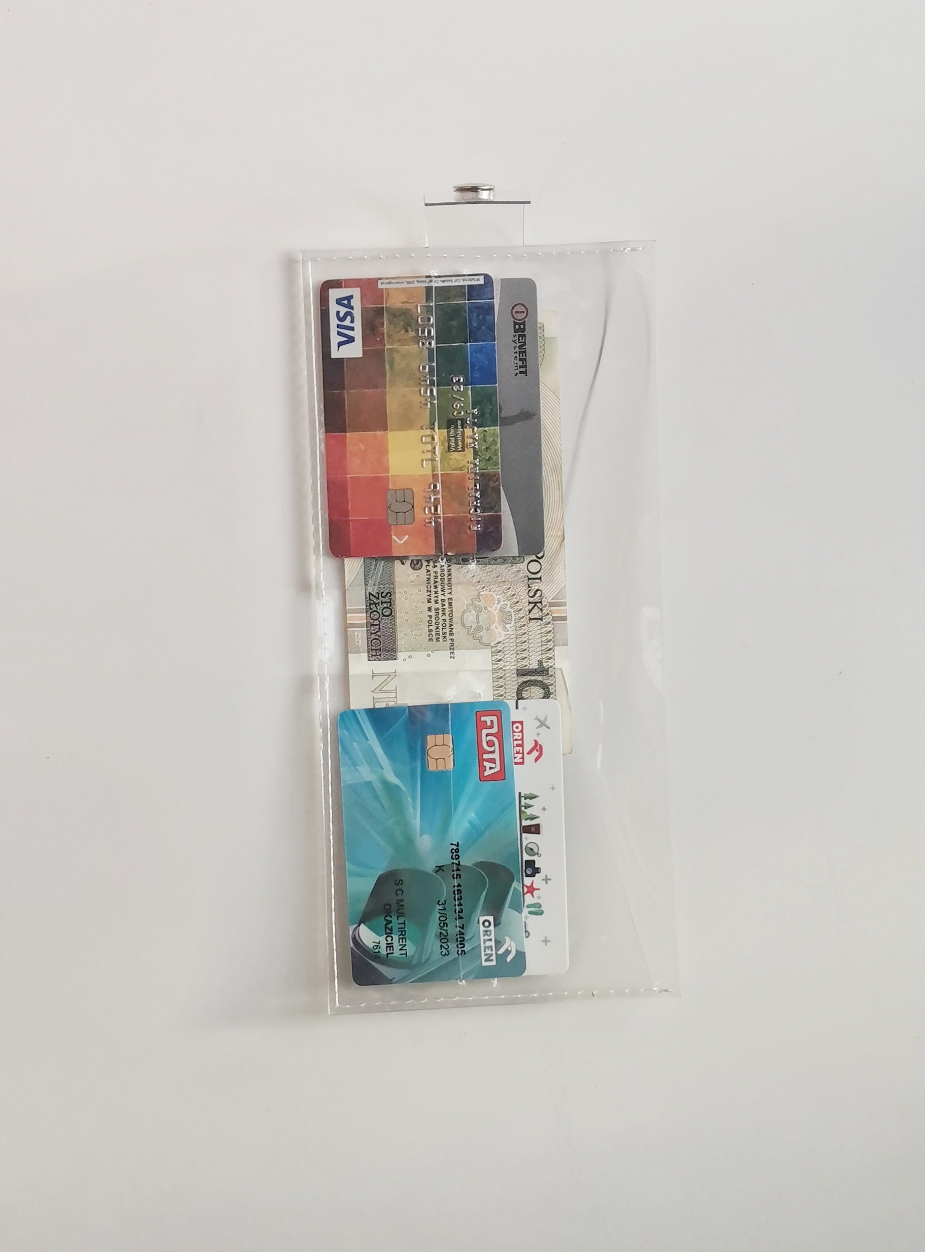 Fast Wallet Clear Vinyl K-pop BTS Aesthetic Transparent Jelly Money ...