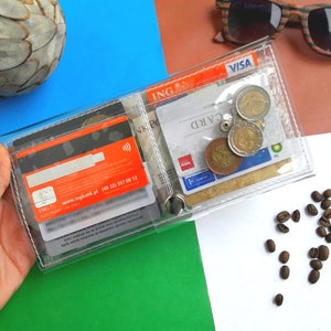 Clear Wallet, Transparent Wallet, Card Holder, Coin Purse, Minimalist ...