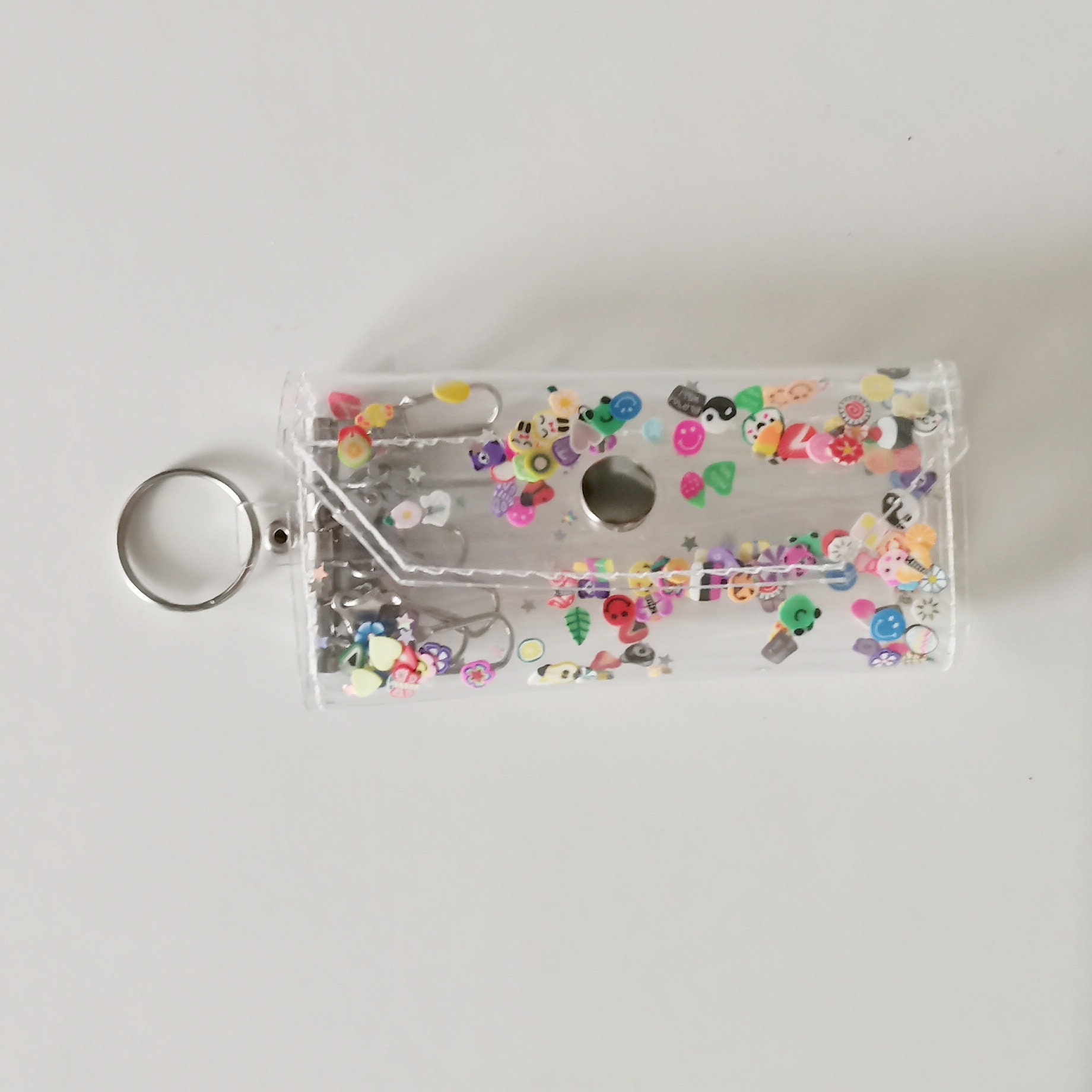 Cute Kawaii Key Pouch Small Stars Fimo Key Holder Vegan Key Organizer ...