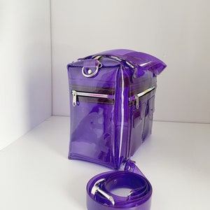 Y2K Style Rectangular Crossbody Bag With 5 Pockets - Sturdy, Spacious ...