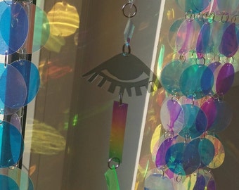 Rainbow and Hearts Window Stickers Rainbow Window Decal - Etsy