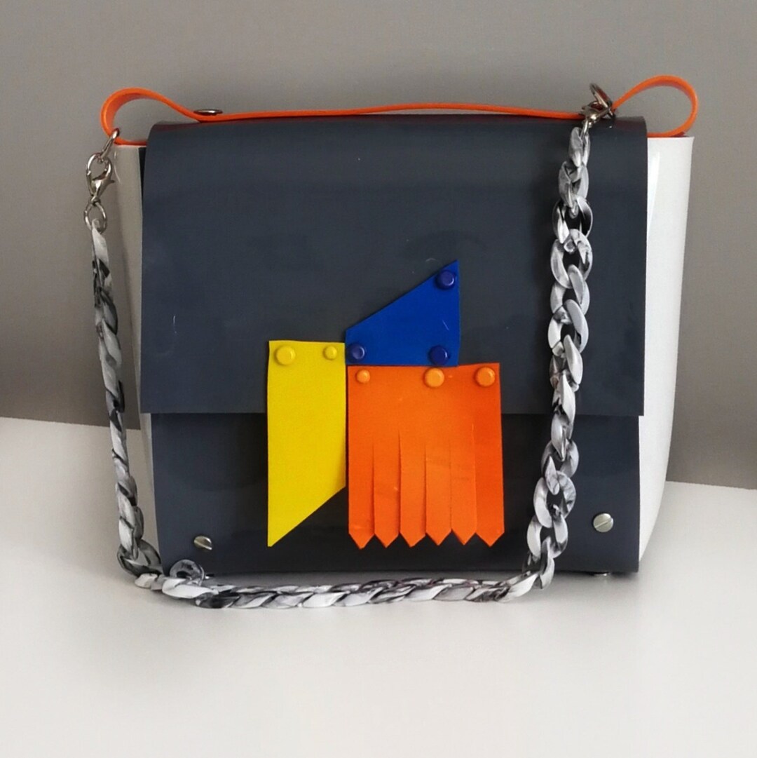 Uniqe Design Handbag Inspired by Art of Abstract, Bag for Art Lover ...