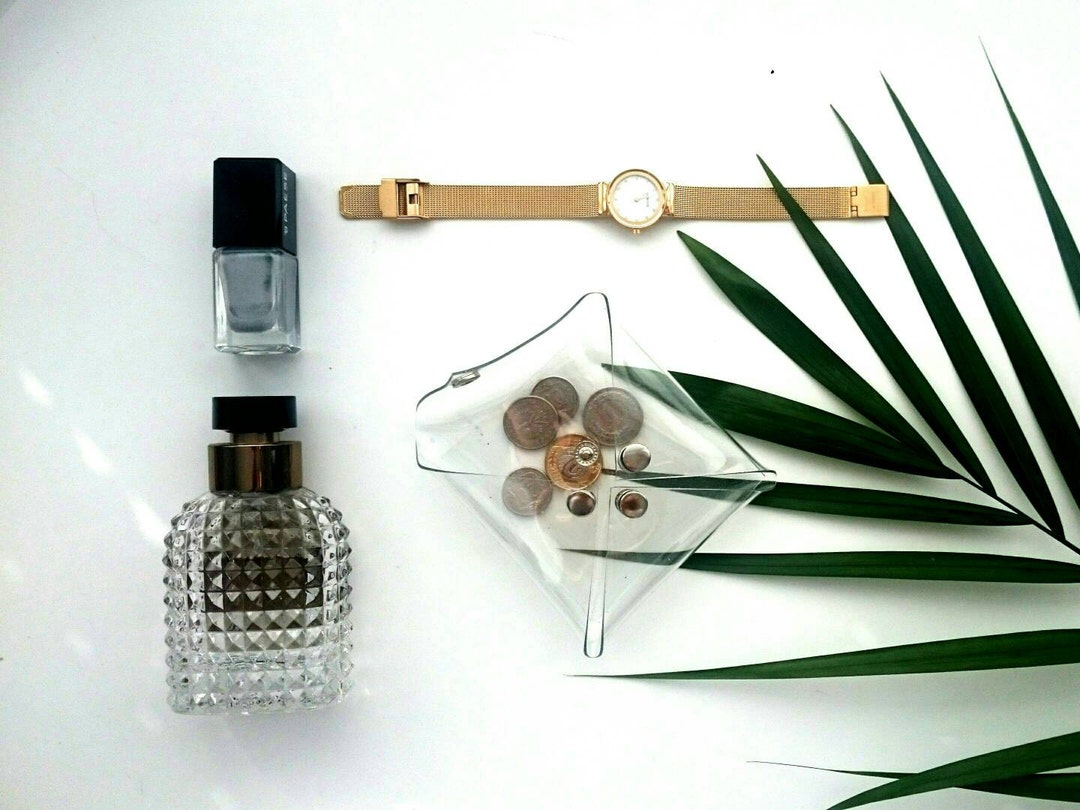 Mini Clear Clutch, Clear Coin Wallet, Transparent Coin Purse, Vegan ...