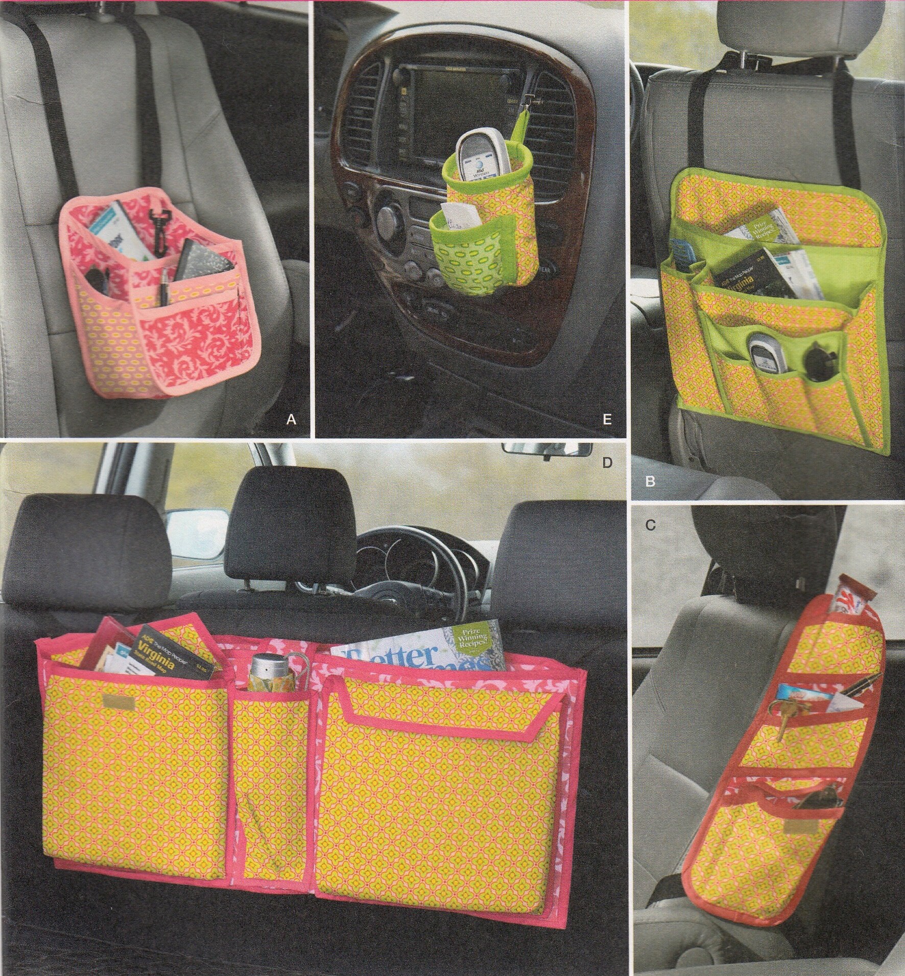 Uncut Simplicity 2553 Sewing Pattern for Organizers & Totes Organizer ...