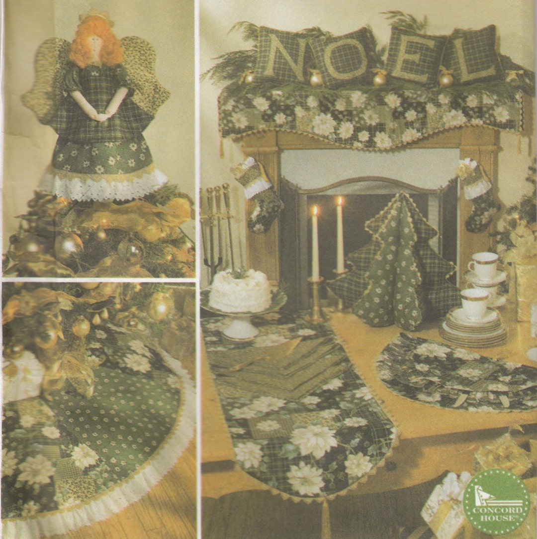 Uncut Simplicity Holiday Collection 7846 Christmas Craft Sewing Pattern ...