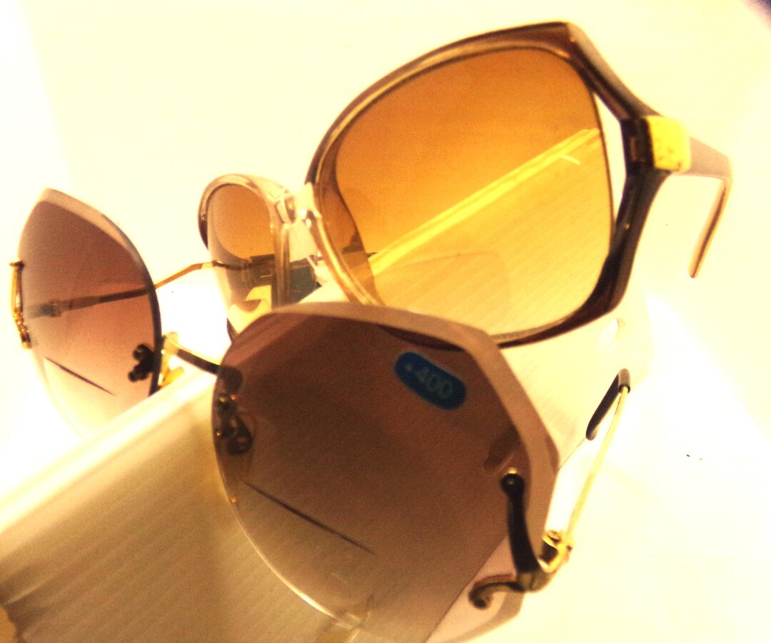 2 Bifocal Tint Readers Power 4.0 New Large Womens Tinted Reading ...