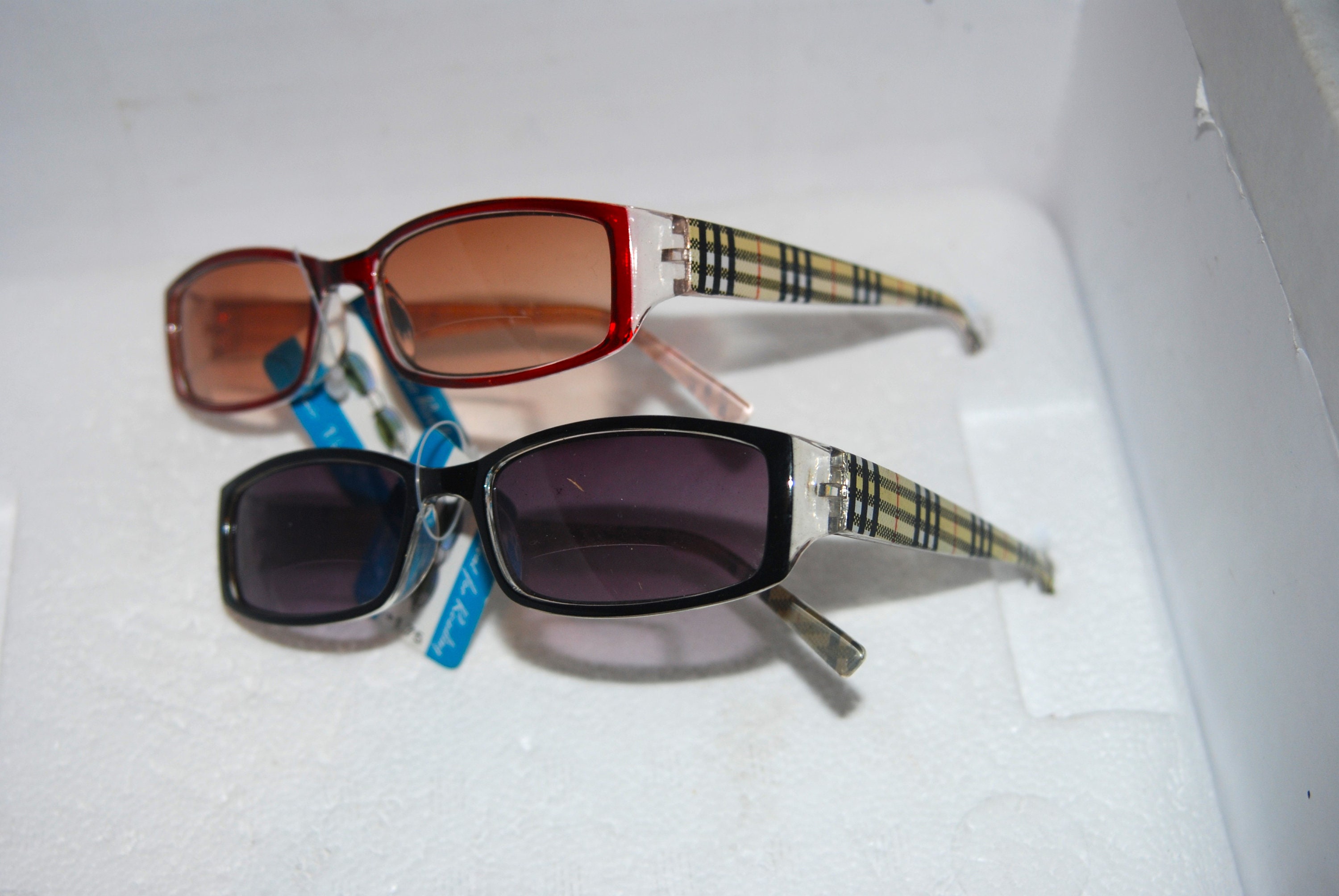 2 Bifocal Tint Readers Power 1.75 Womens Fashion Tinted Reading Glasses ...