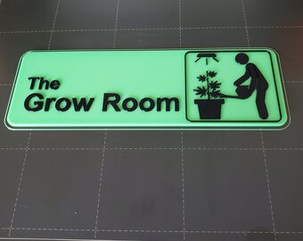 The Grow Room Sign - Etsy