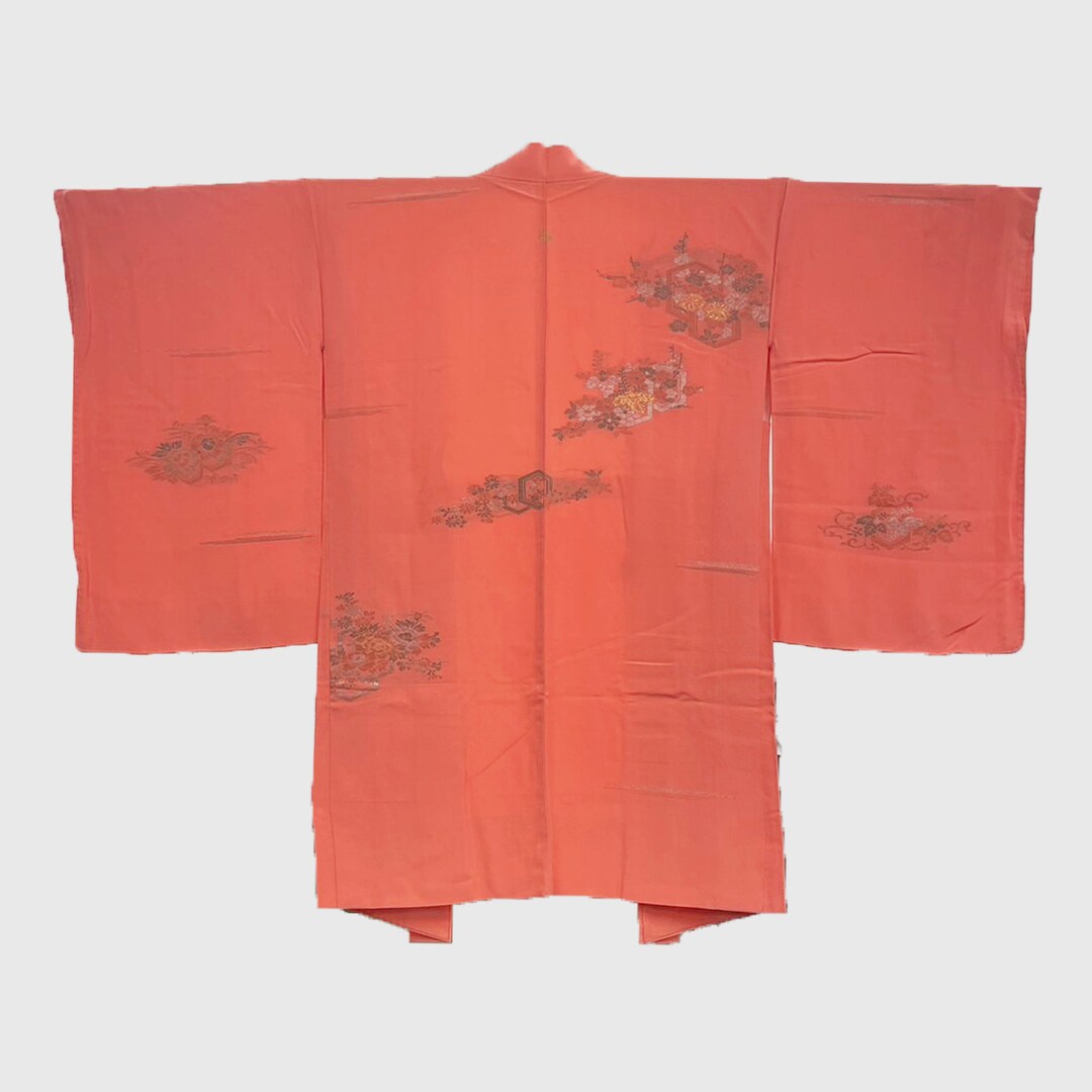 REAL JAPAN Vintage Haori Kimono Coat Traditional Jacket Formal Happi ...