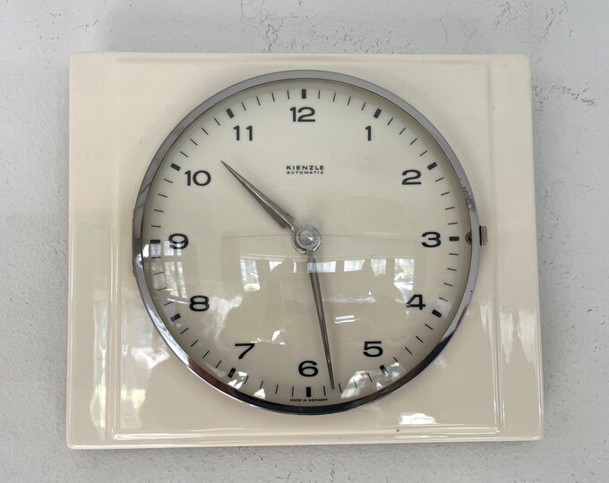 Kienzle Ceramic Wall Clock 1960s - as New - Vintage - Etsy