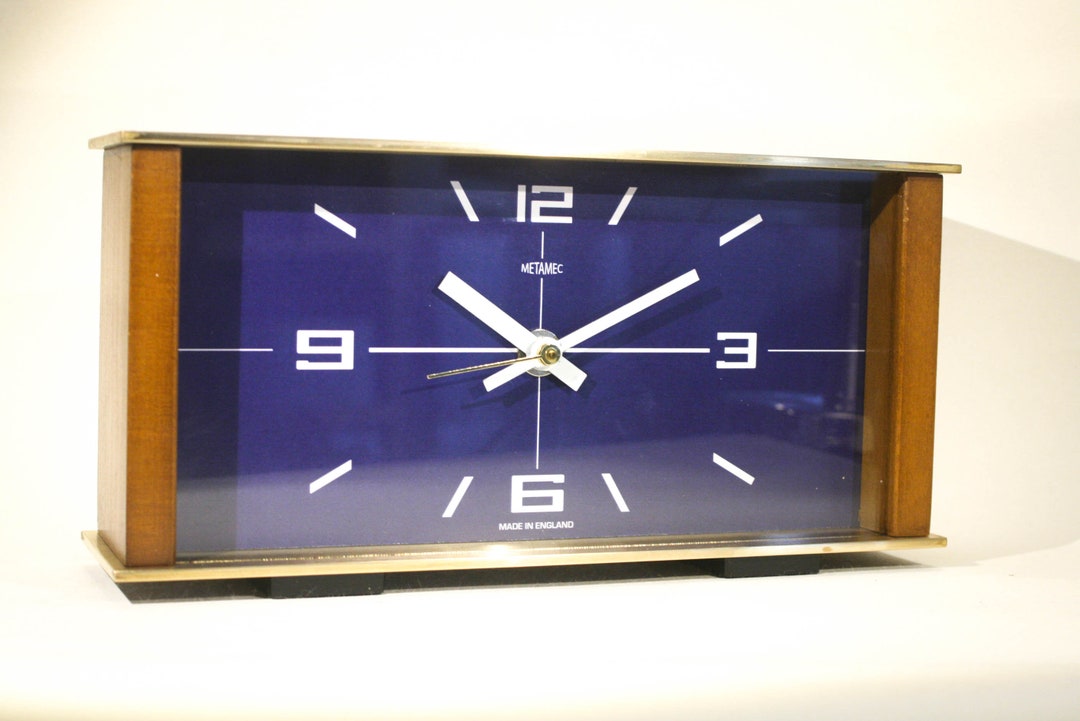 Vintage Clock, Metamec Mantel, 1970s - Etsy