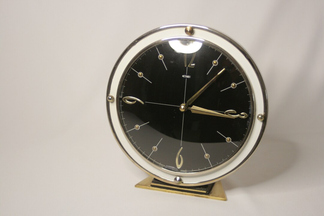 Metamec Mantel Clock From the 1970s - Vintage (1481) - Etsy