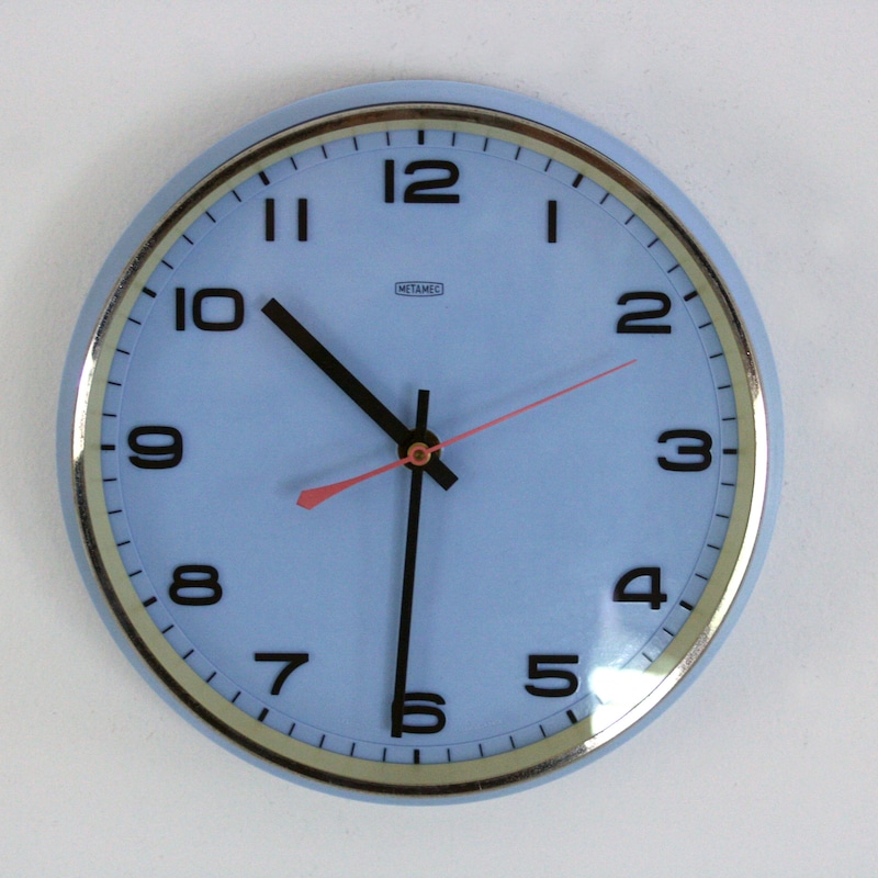 Retro Kitchen Clock - Etsy