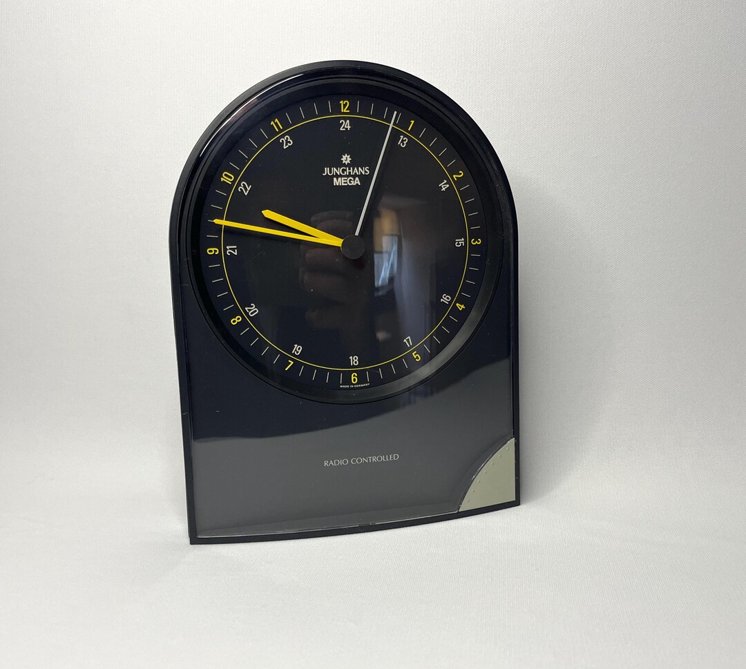 Vintage Clock, Junghans Mega, RC2, Radio Controlled Mantel Clock, Like ...