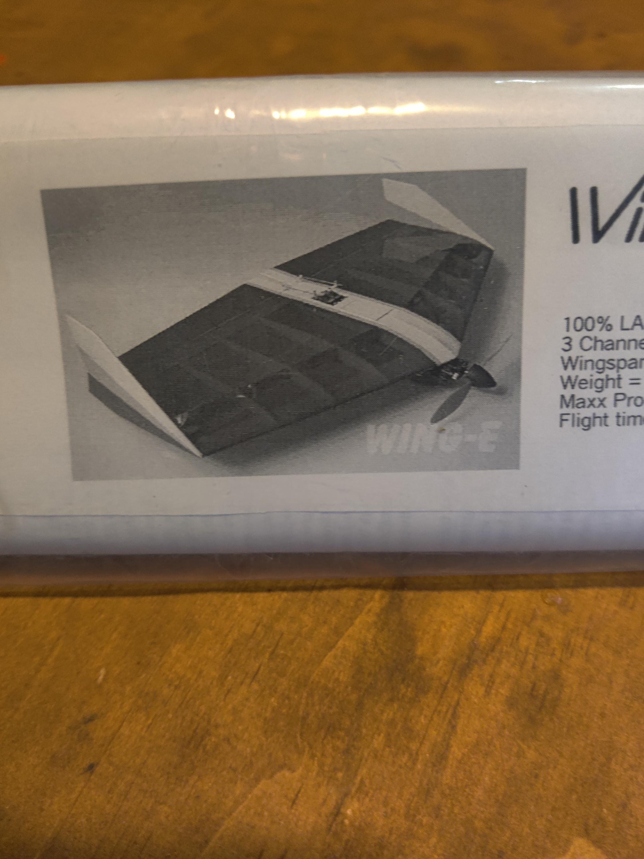 Vintage WING-E CONTROL Line Kit/plane/model - Etsy