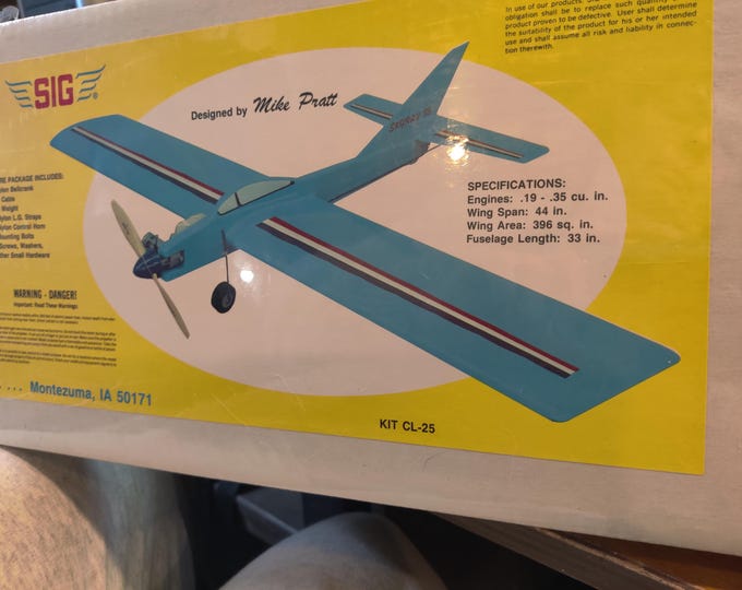 SKYRAY 35 Control Line Kit/plane/model/fun Fly/control Line/balsa Kit ...