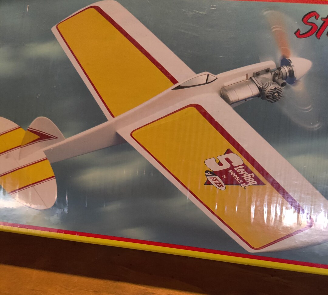 Vintage LIL' STUNTIN RINGMASTER Control Line Kit/plane/model/fun Fly ...