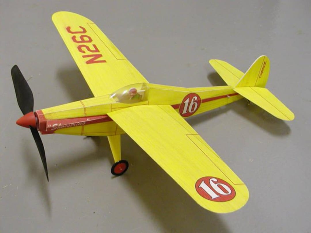 Vintage SHOESTRING Control Line Kit/plane/model/fun Fly/control Line ...