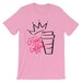 Pageant Girl Crown and Coffee T-shirts Pageantry Queen - Etsy