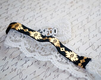 Adorable Aztec Cream Gold Feather Headband Gold Dipped Feather ...
