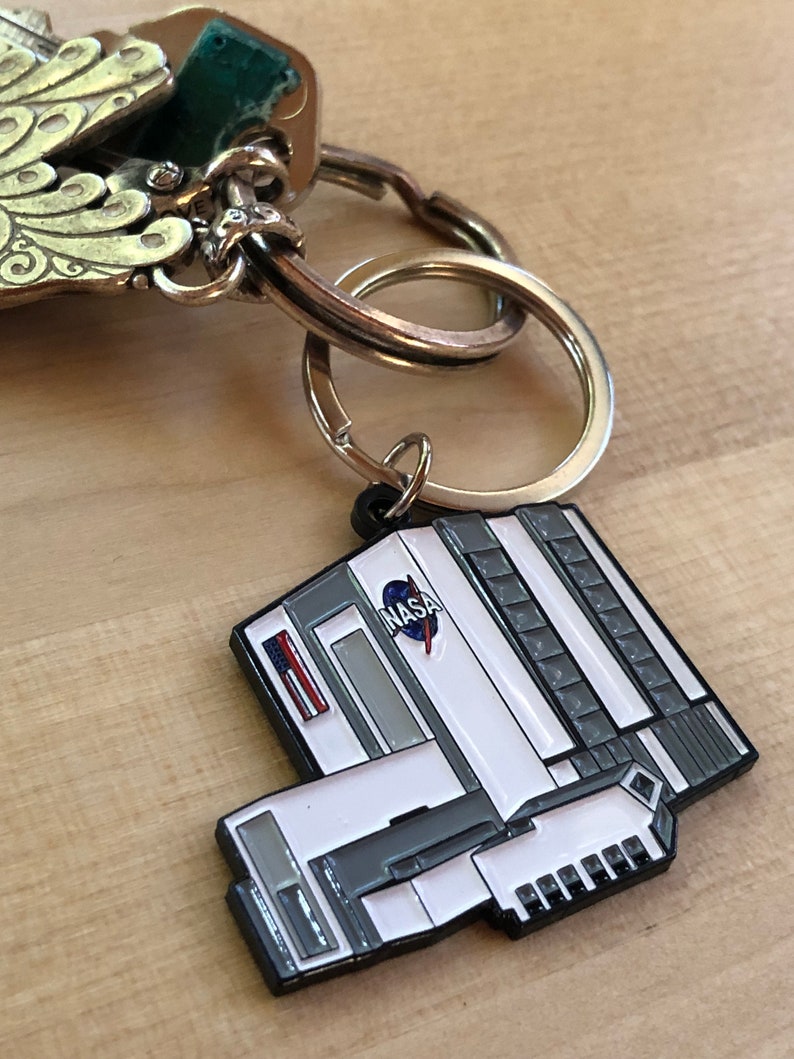 VAB Keychain Vehicle Assembly Building NASA Keychain Artemis Apollo ...