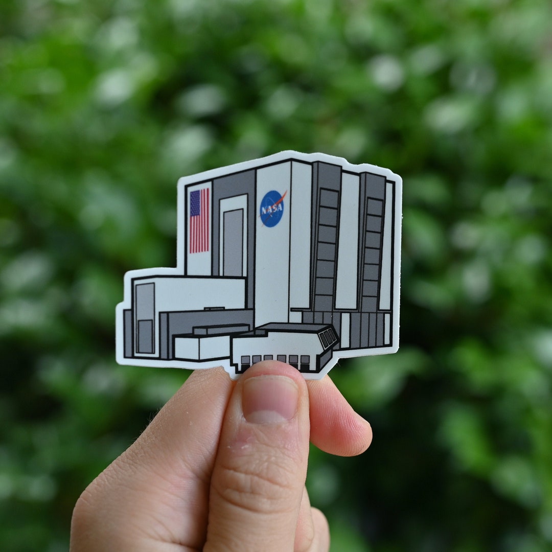 VAB Sticker - Vehicle Assembly Building - Apollo Program - NASA Sticker ...
