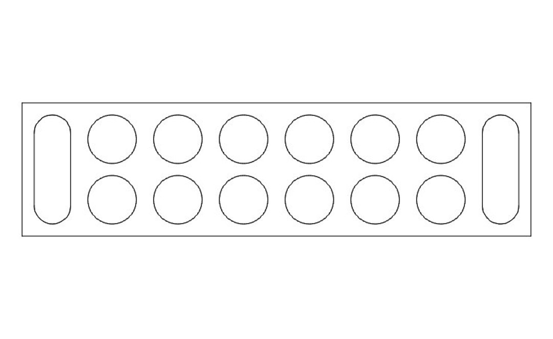 Mancala Acrylic Template - Etsy