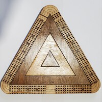 Classic Triangle Peg Game - Etsy