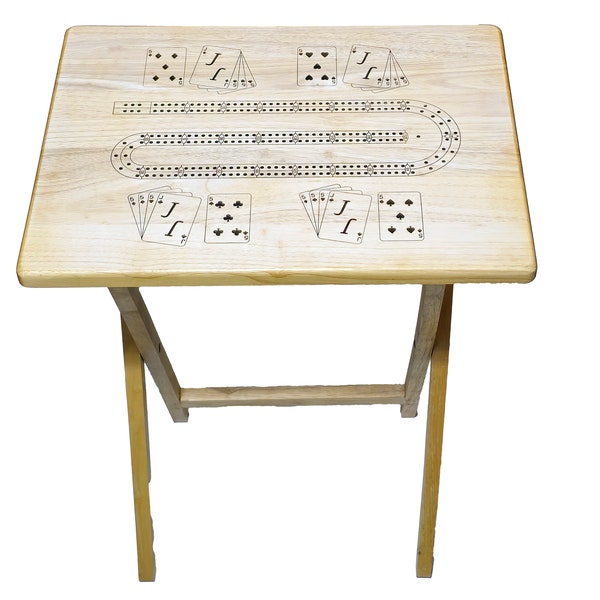Cribbage Board Table - Etsy