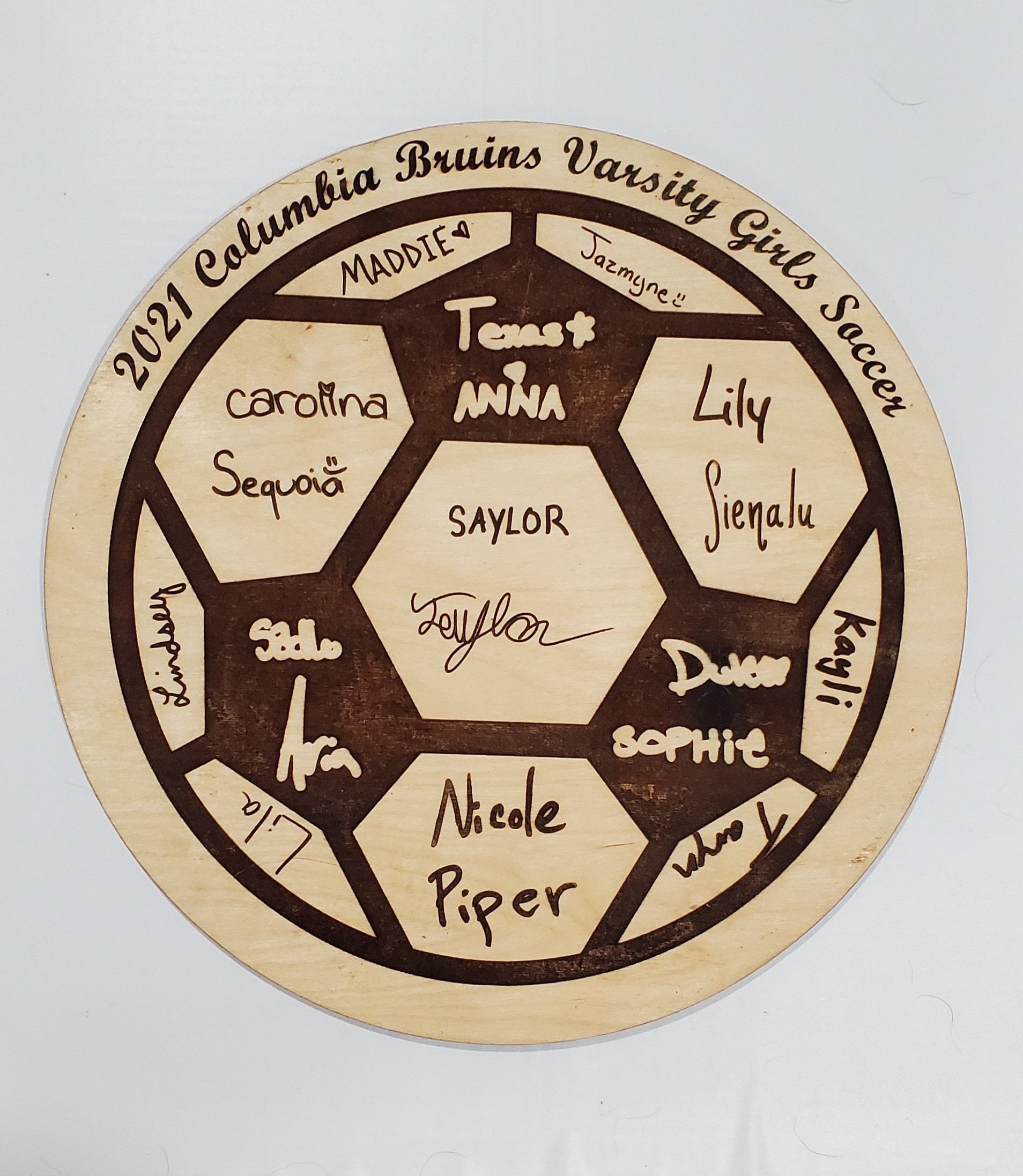Laser Engraved Signed Soccer Ball - Etsy