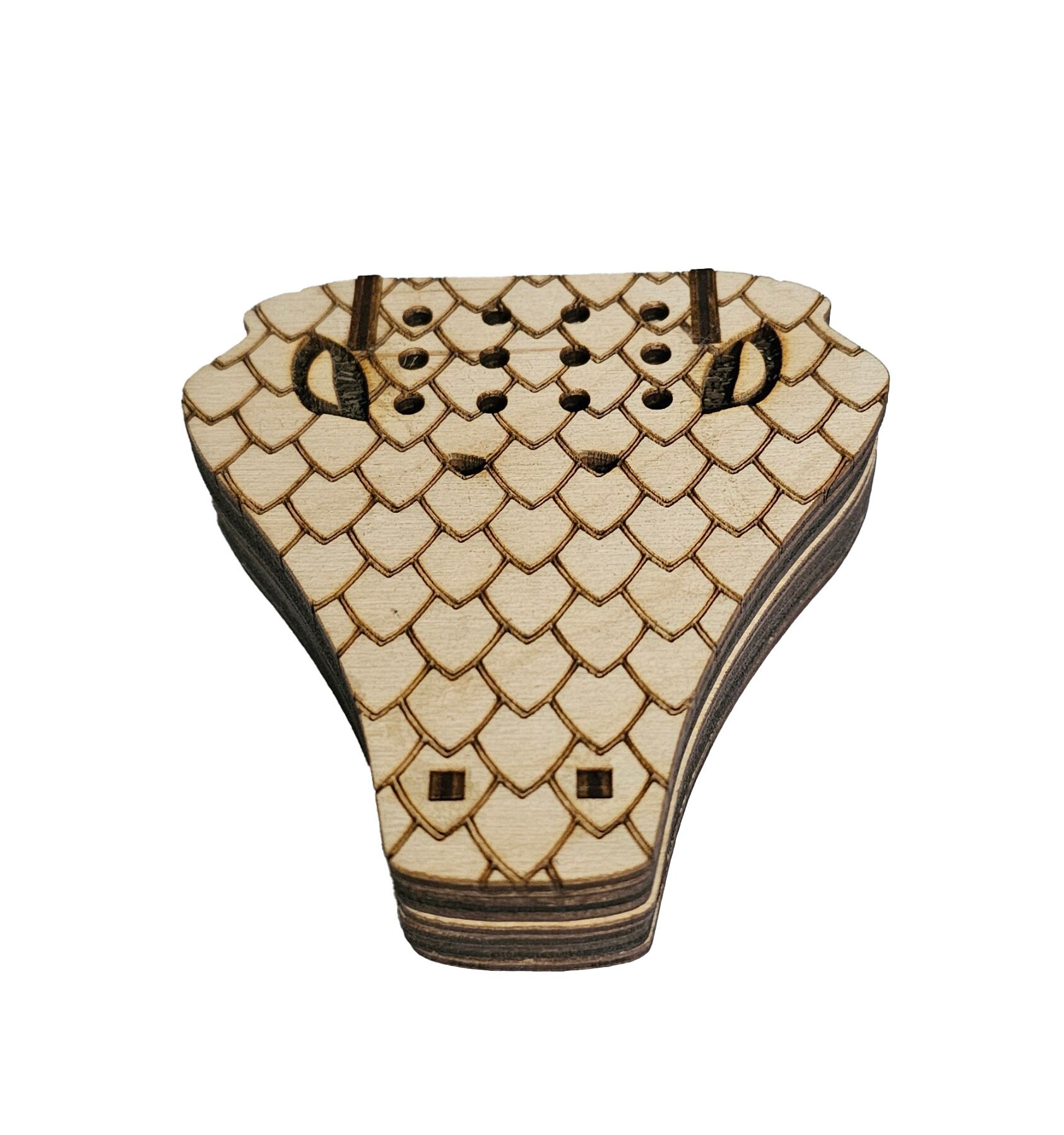 Snake Cribbage Board With 4 Lanes and Peg Storage - Etsy