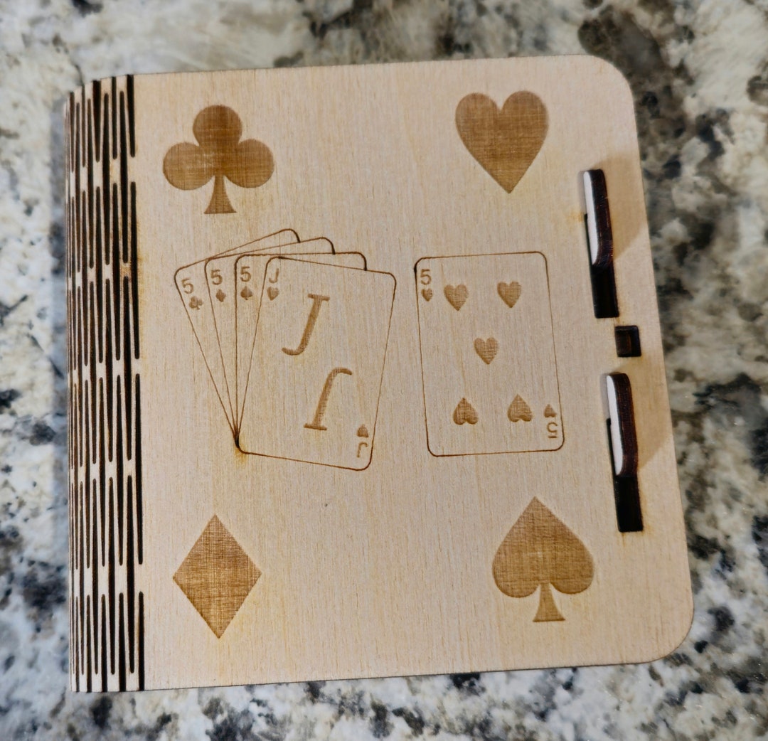 Folding Cribbage Board Book Travel Size - Etsy